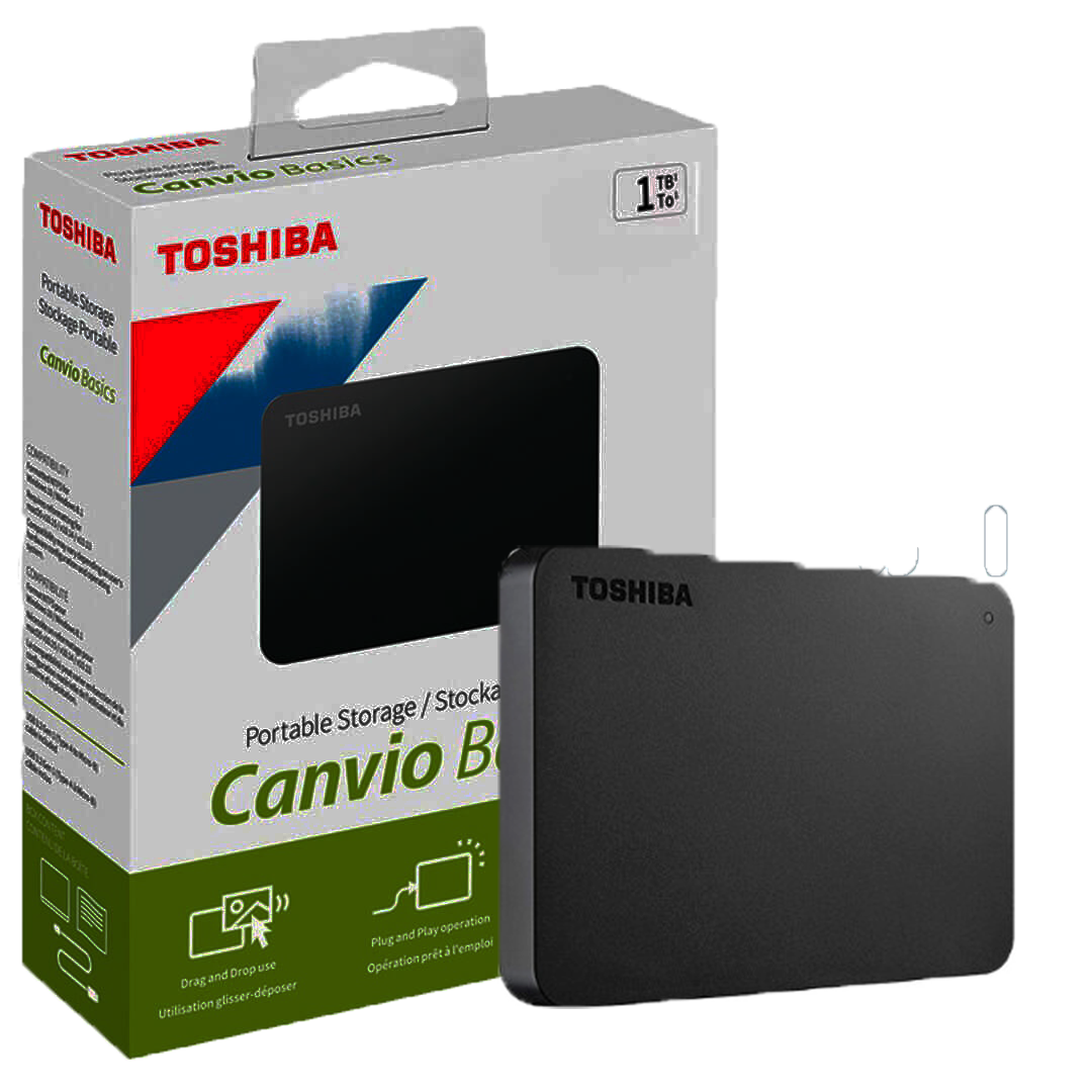 Disco Duro Externo Toshiba 1TB - Super Smart